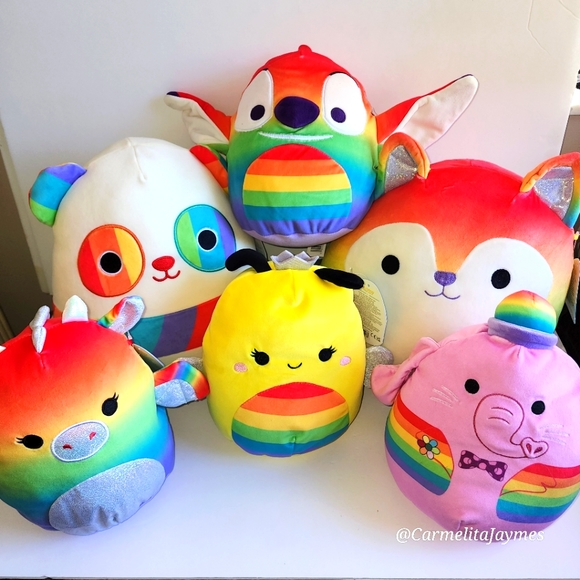 Squishmallows | Toys | Pride Squishmallows Set Disney Pride Way Out ...